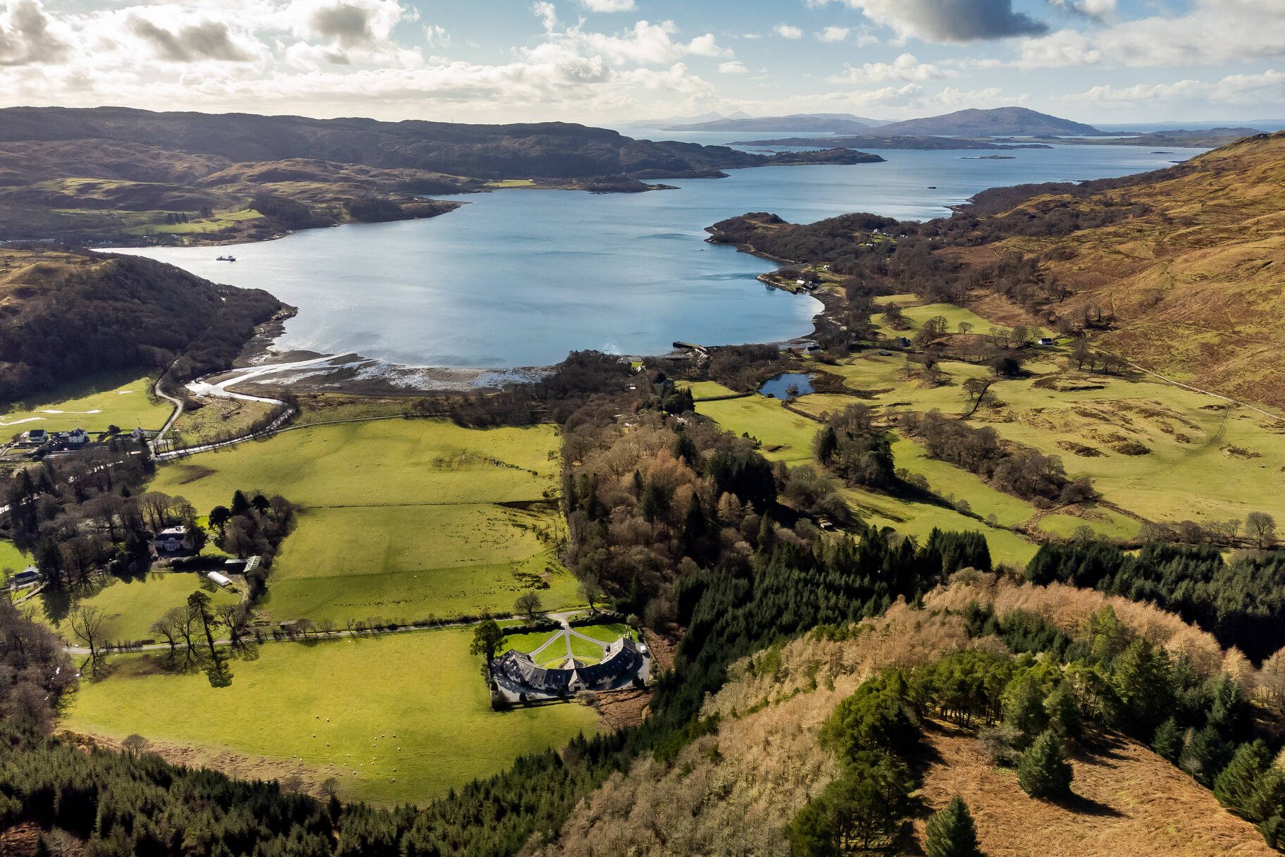 Melfort Village Self Catering Cottages with Pool Scotland